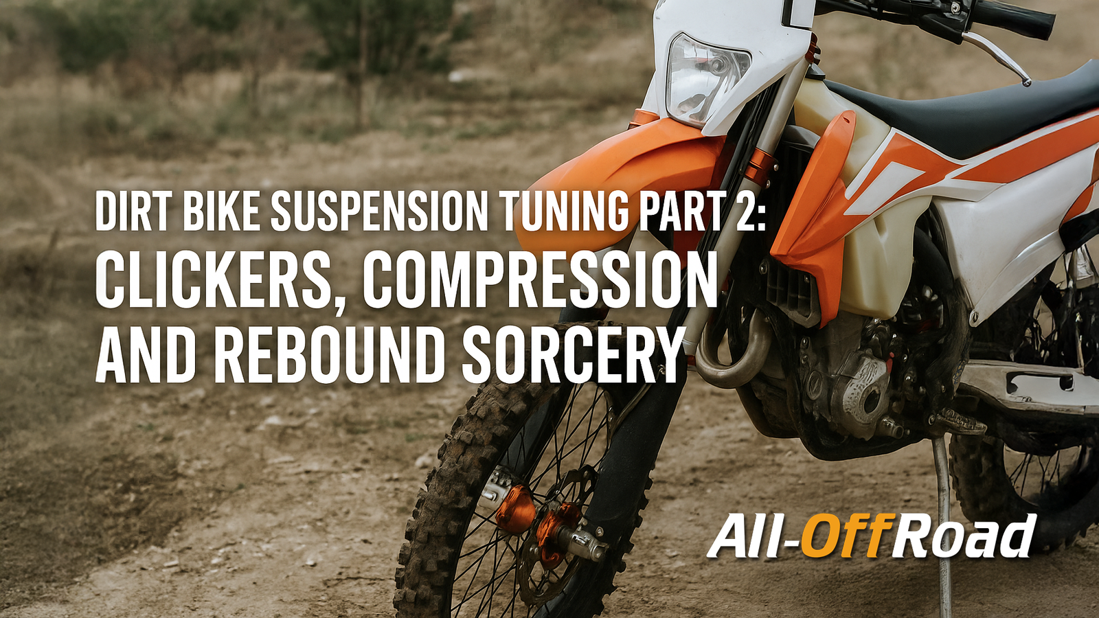 Suspension Tuning Part 2: Clickers, Compression, and Rebound